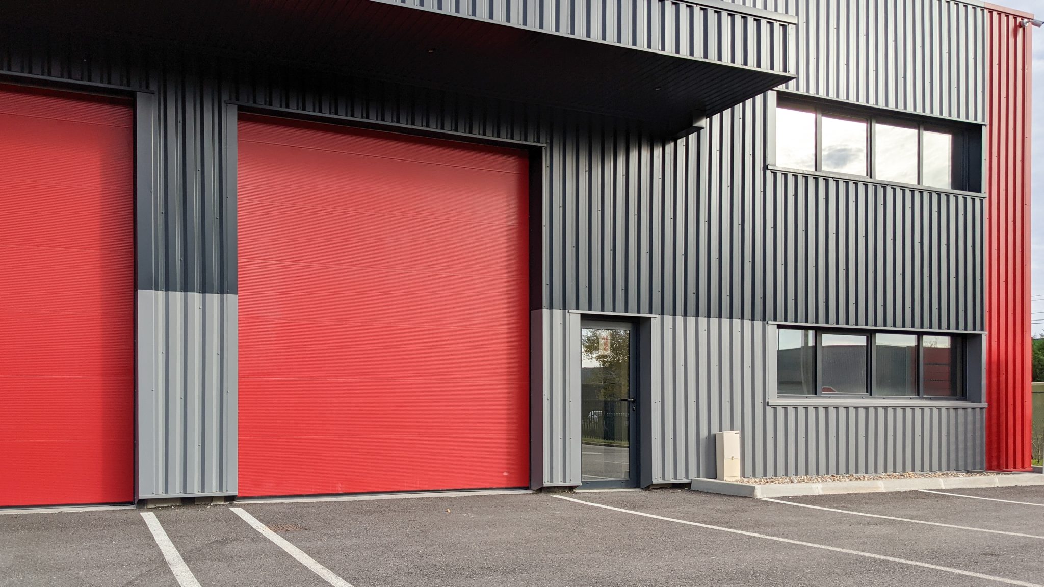 Commercial Garage Man Doors | Grizzly Door Systems