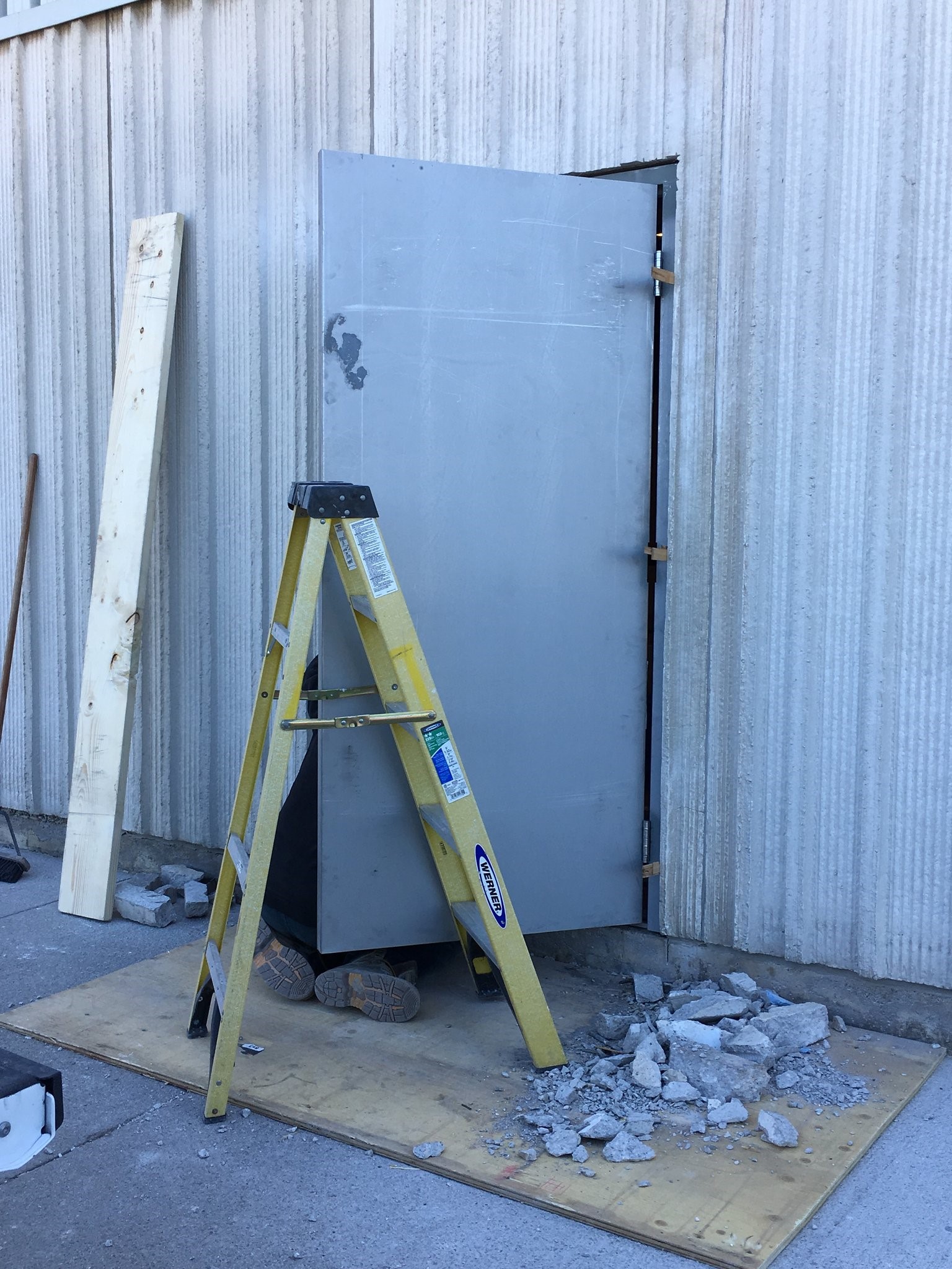 Commercial Garage Man Doors | Grizzly Door Systems